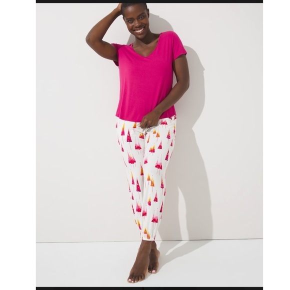 Soma | Intimates & Sleepwear | Soma Cool Nights Banded Bottom Pajama ...